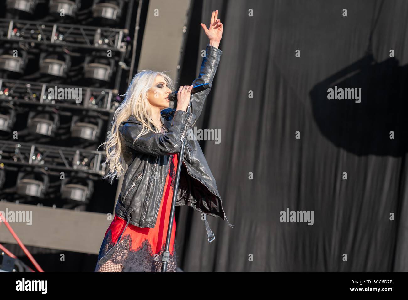 July 20, 2025: Taylor Momsen performs with The Pretty Reckless at the ...