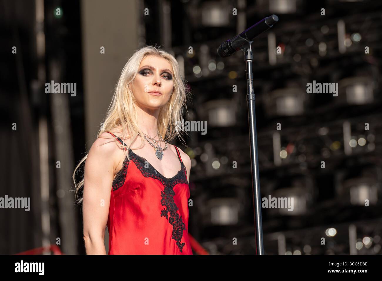July 20, 2025: Taylor Momsen performs with The Pretty Reckless at the ...