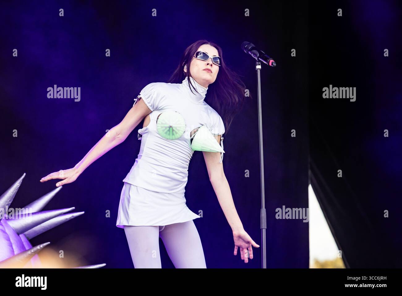 Copenhagen, Denmark. 08th, August 2025. The Australian electro pop band ...