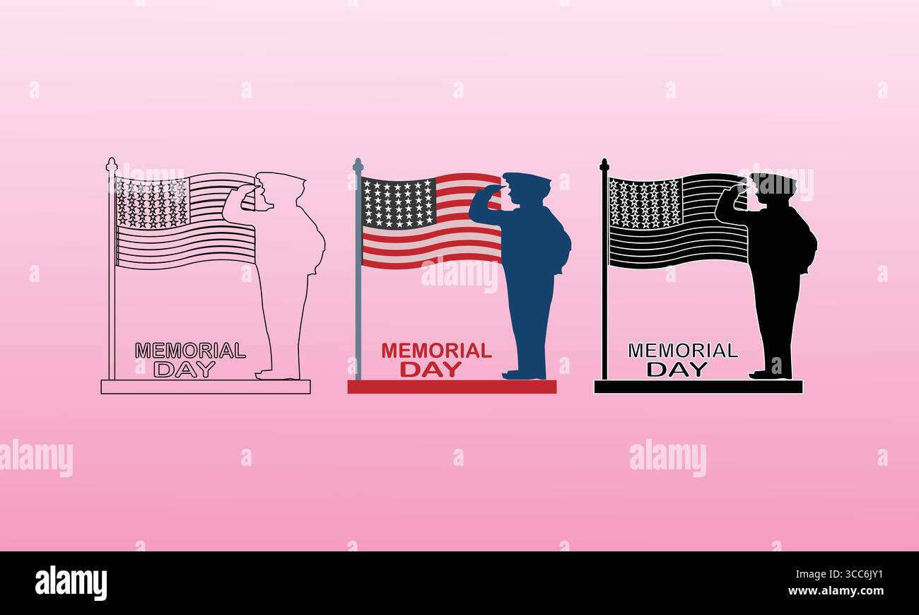 The three soldiers memorial Stock Vector Images - Alamy