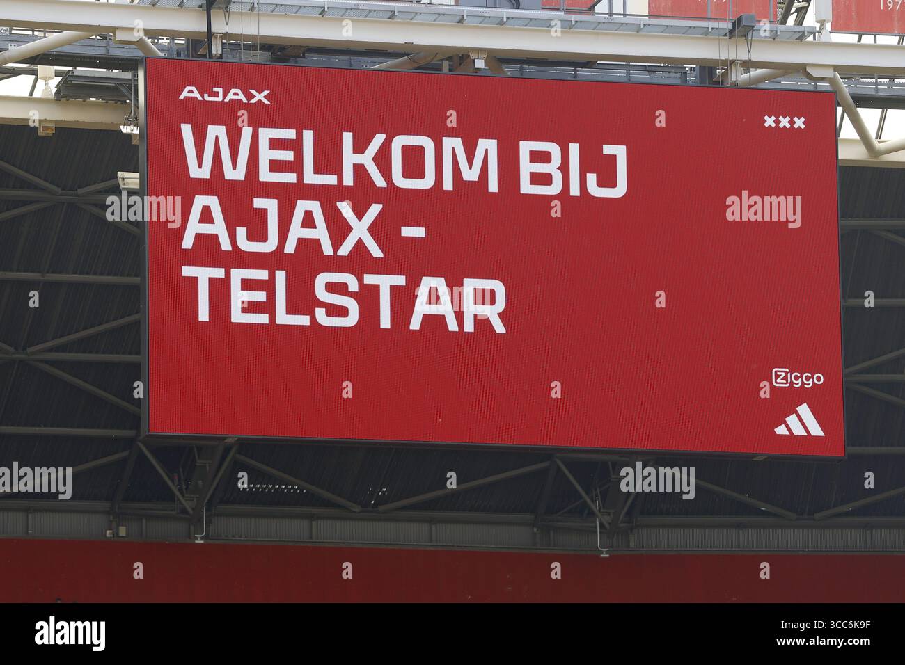 AMSTERDAM , 10-08-2025 , JohanCruyff Stadium, season 2025 / 2026 ...