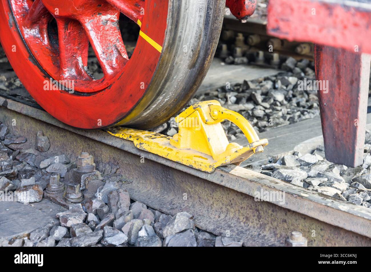 Railway brake hi-res stock photography and images - Alamy