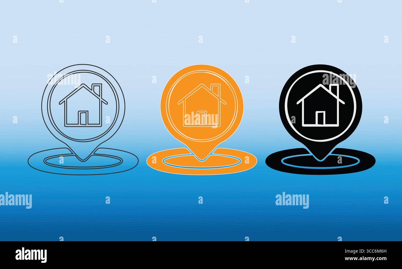 Habitat or house or housing Stock Vector Images - Alamy
