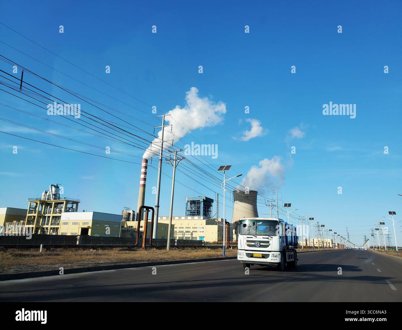 Industrial zone combined heat hi-res stock photography and images - Alamy
