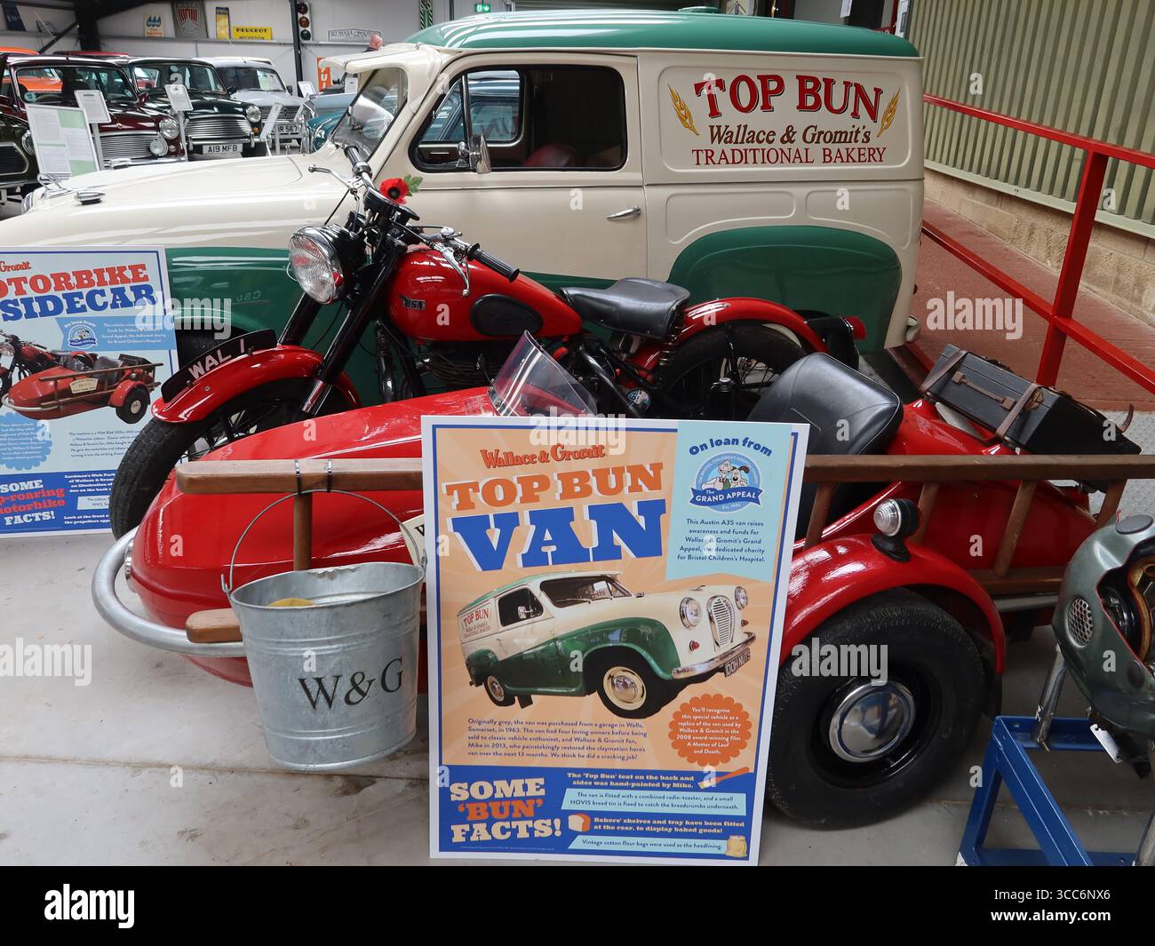 The transport collection at the Atwell-Wilson Motor Museum includes a ...