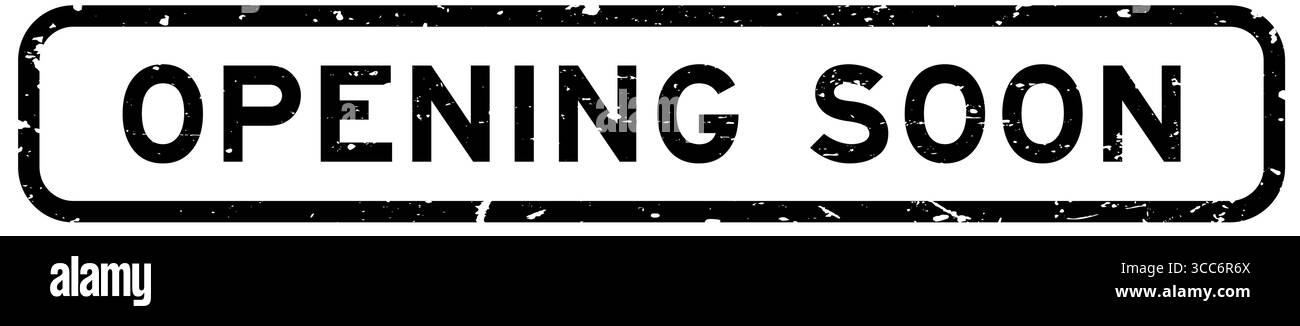 New store opening soon Black and White Stock Photos & Images - Alamy