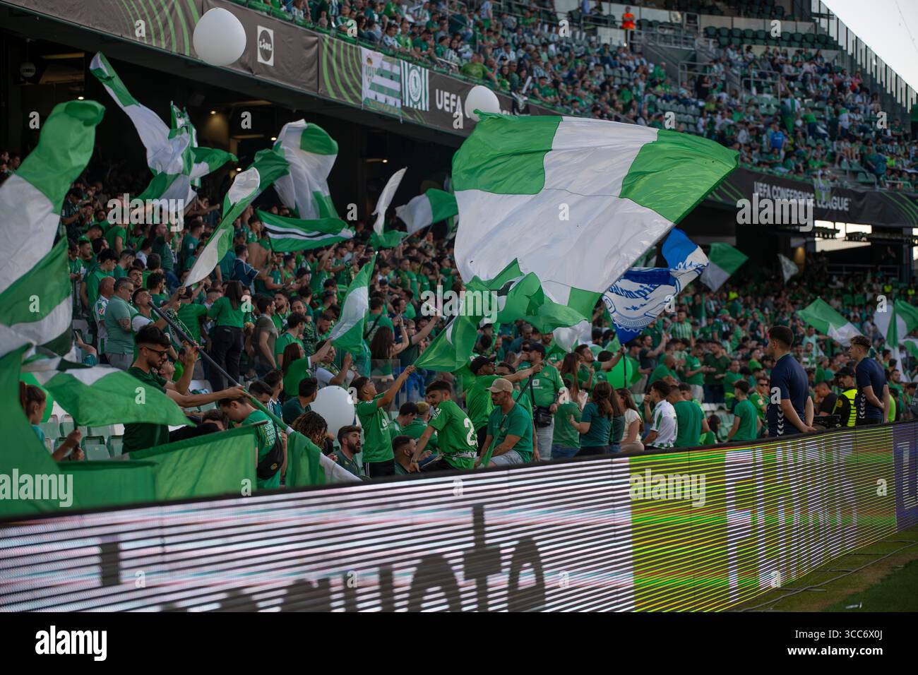 Real betis flag hi-res stock photography and images - Alamy