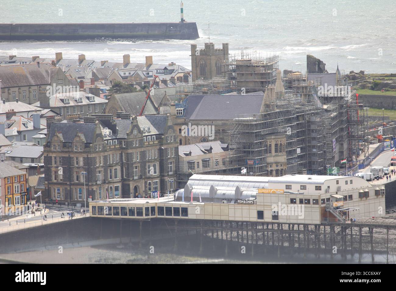 Aberystwyth Cliff Railway Stock Photo - Alamy