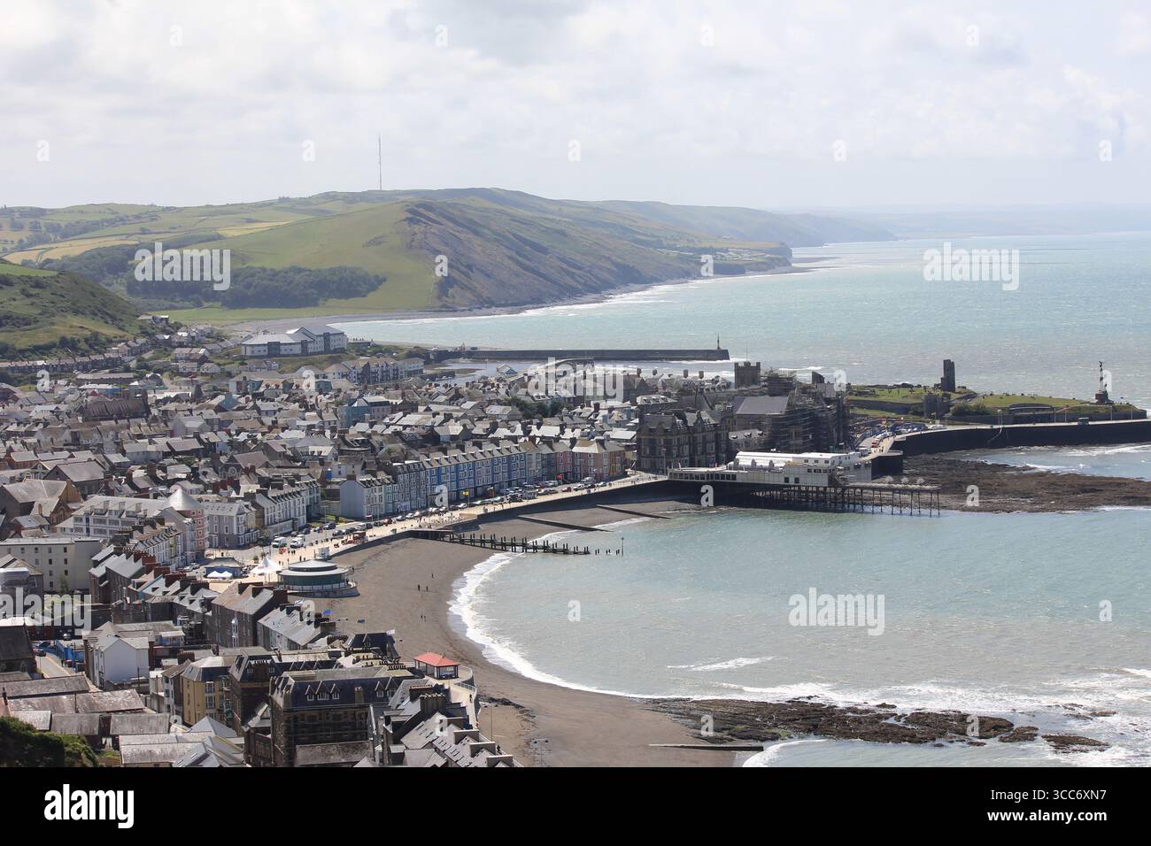 Aberystwyth Cliff Railway Stock Photo - Alamy