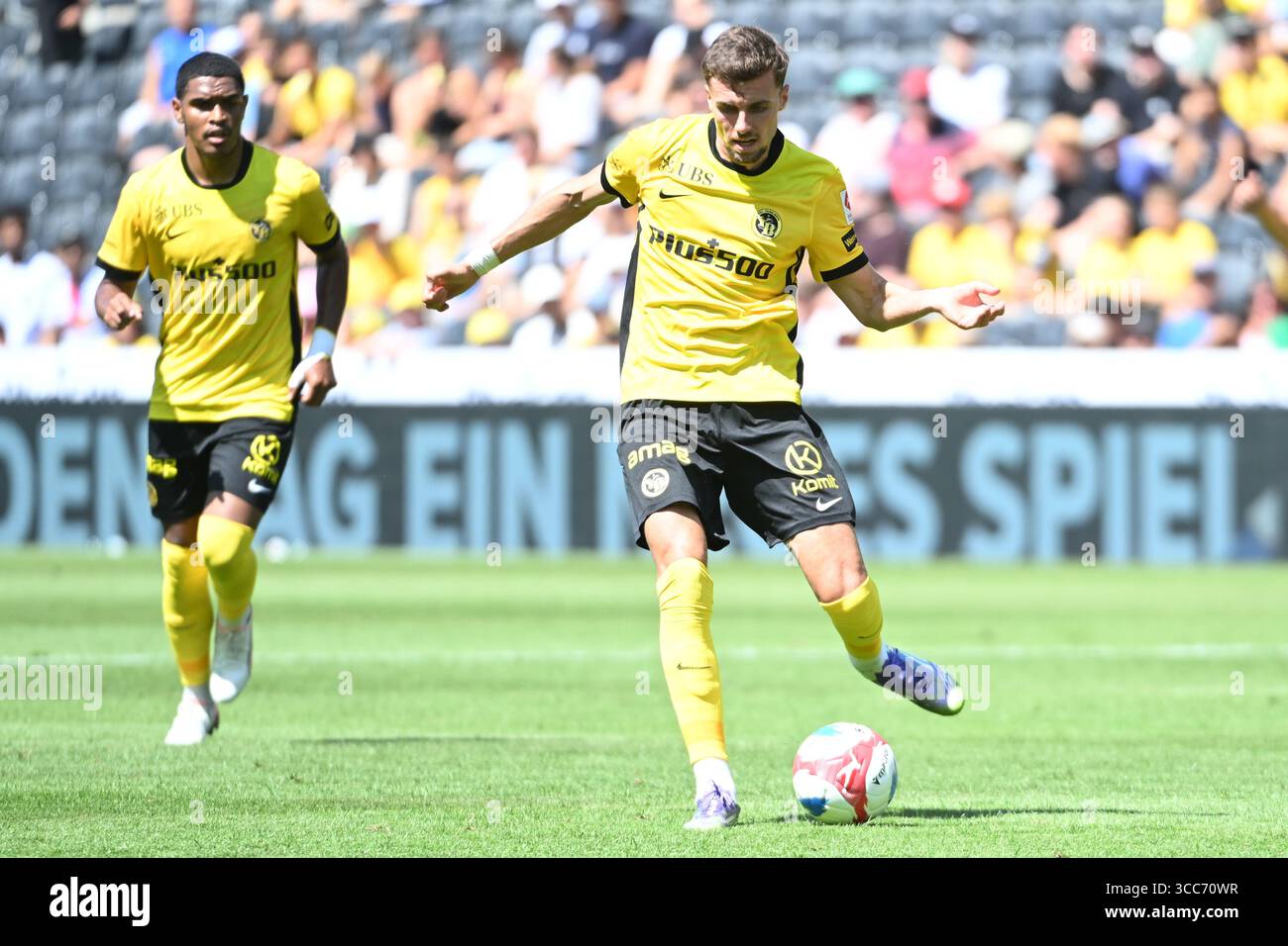 BERN, SWITZERLAND - AUGUST 10: Darian Males of Young Boys in action at ...