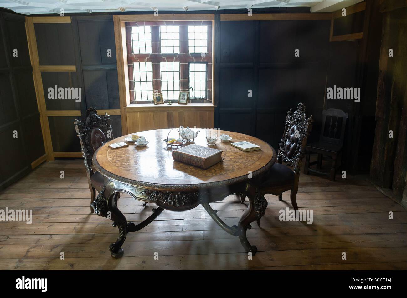 View of Ordsall Hall is a large old manor house I It is over 750 years ...