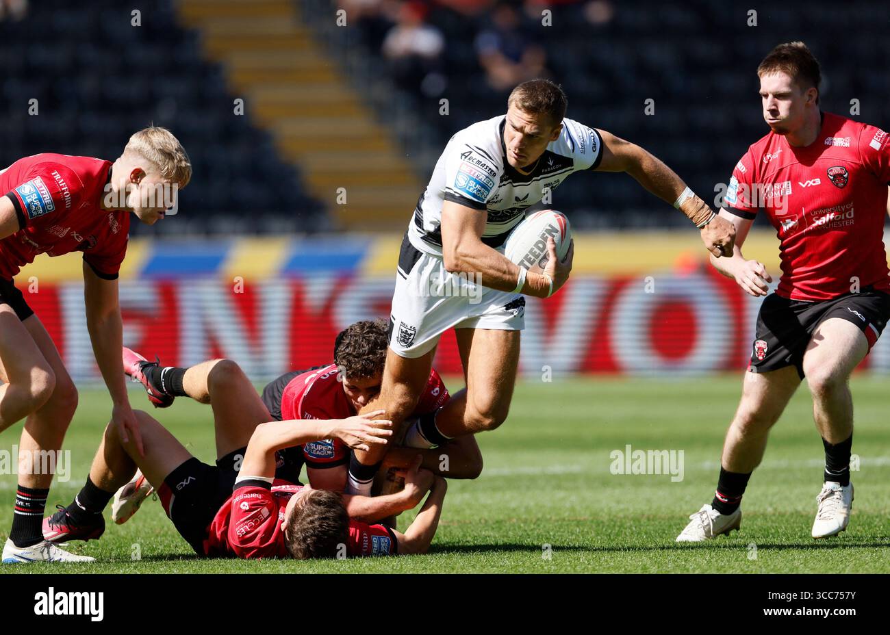 Hull FC's Jed Cartwright during the Betfred Super League match at MKM ...