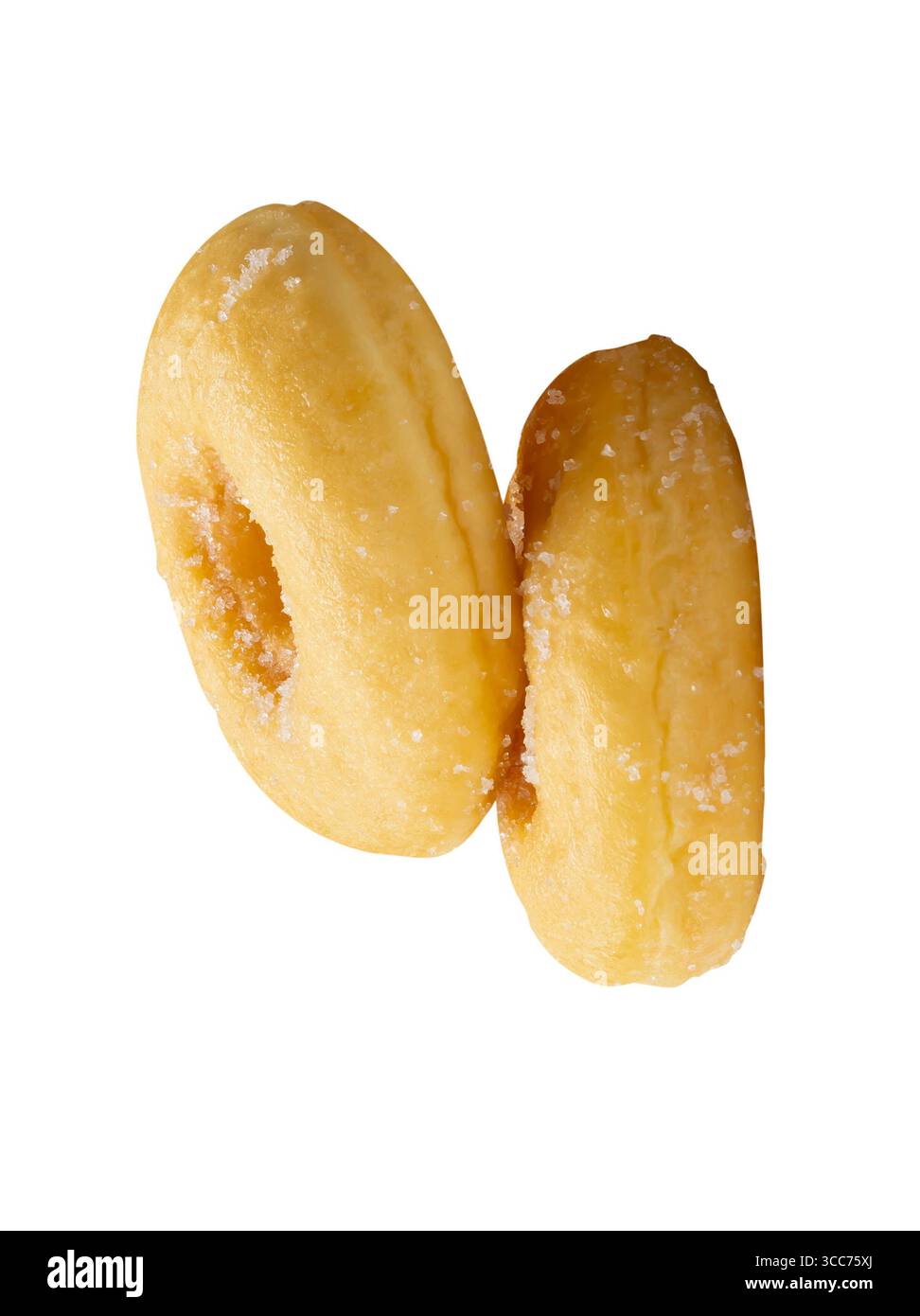 Sugar donut on table Cut Out Stock Images & Pictures - Alamy