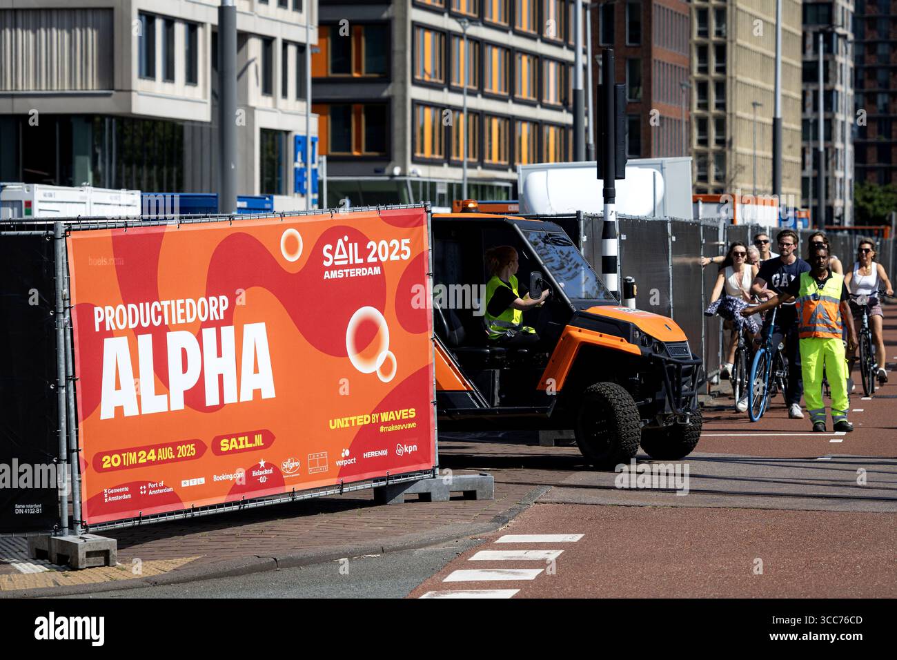 AMSTERDAM - Preparations for SAIL 2025. ANP RAMON VAN FLYMEN ...