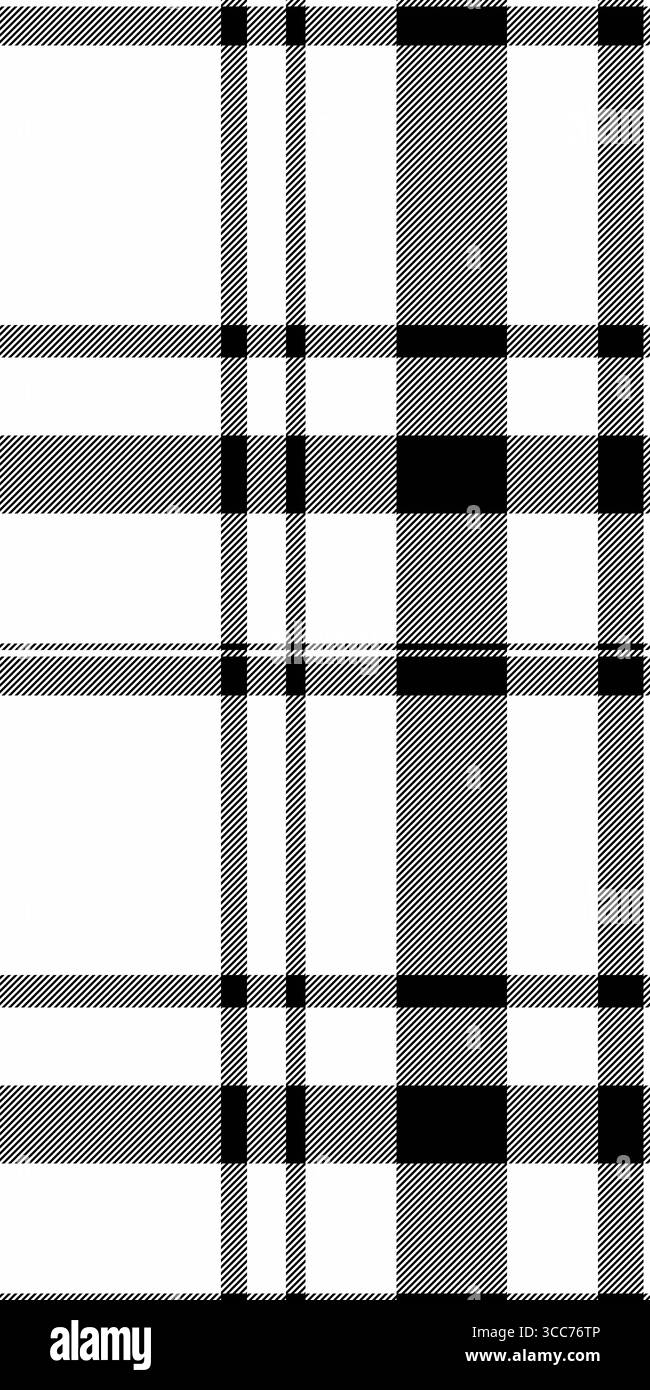 Vibrant plaid seamless pattern Black and White Stock Photos & Images ...