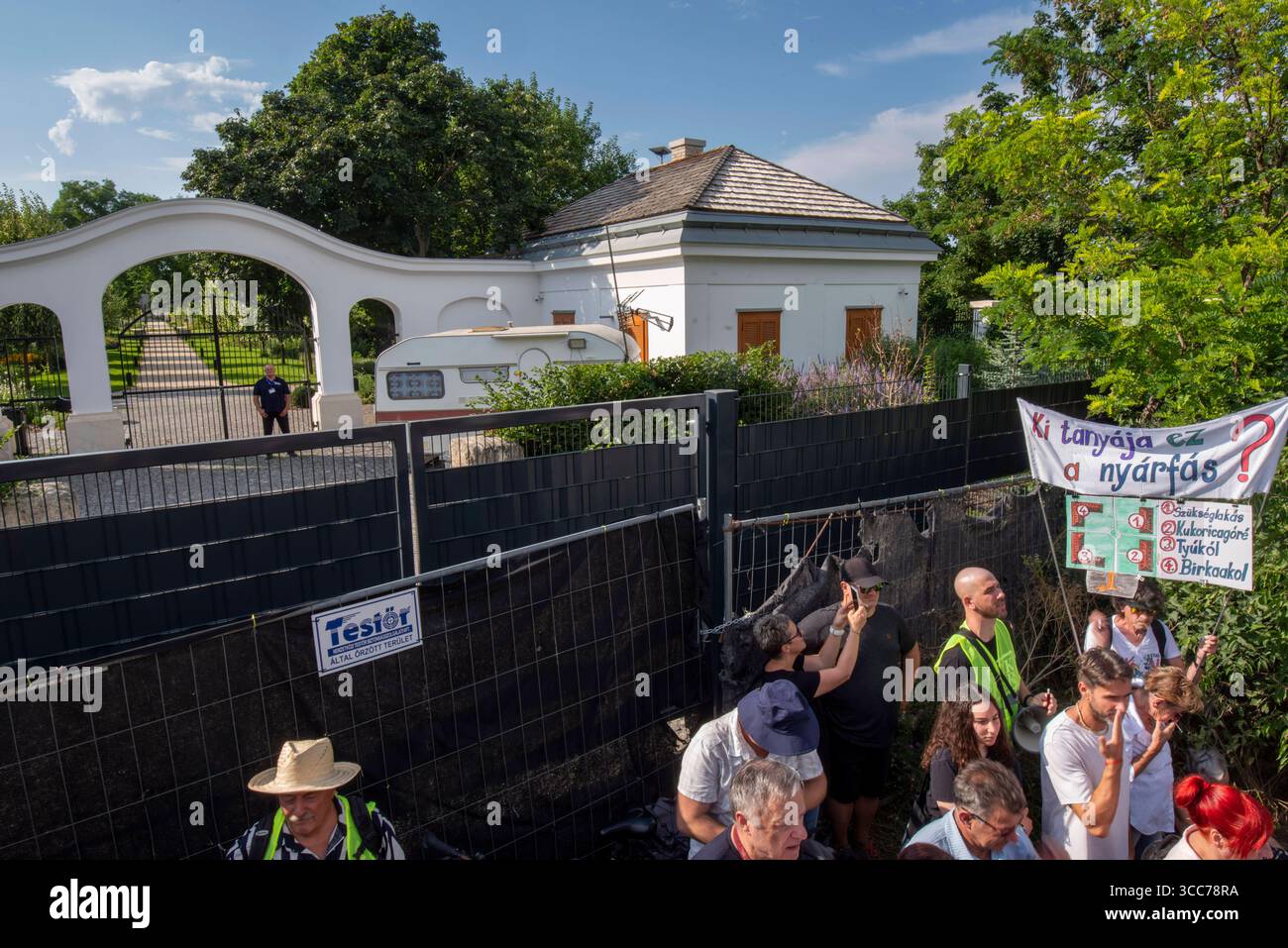 PM Orban s luxury mansion, Hatvanpuszta, Hungary UNGARN, 02.08.2025 ...
