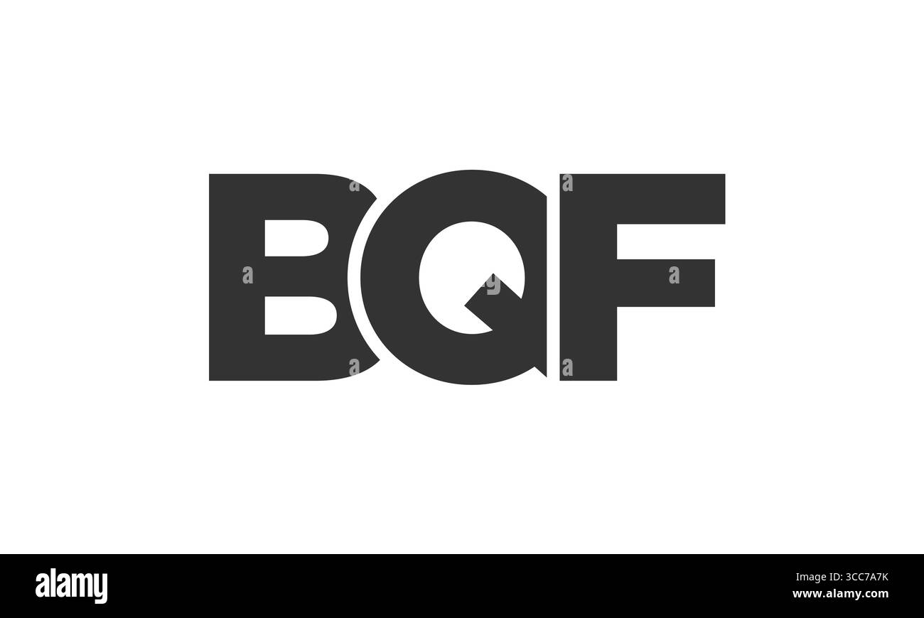 Bqf logo design hi-res stock photography and images - Alamy