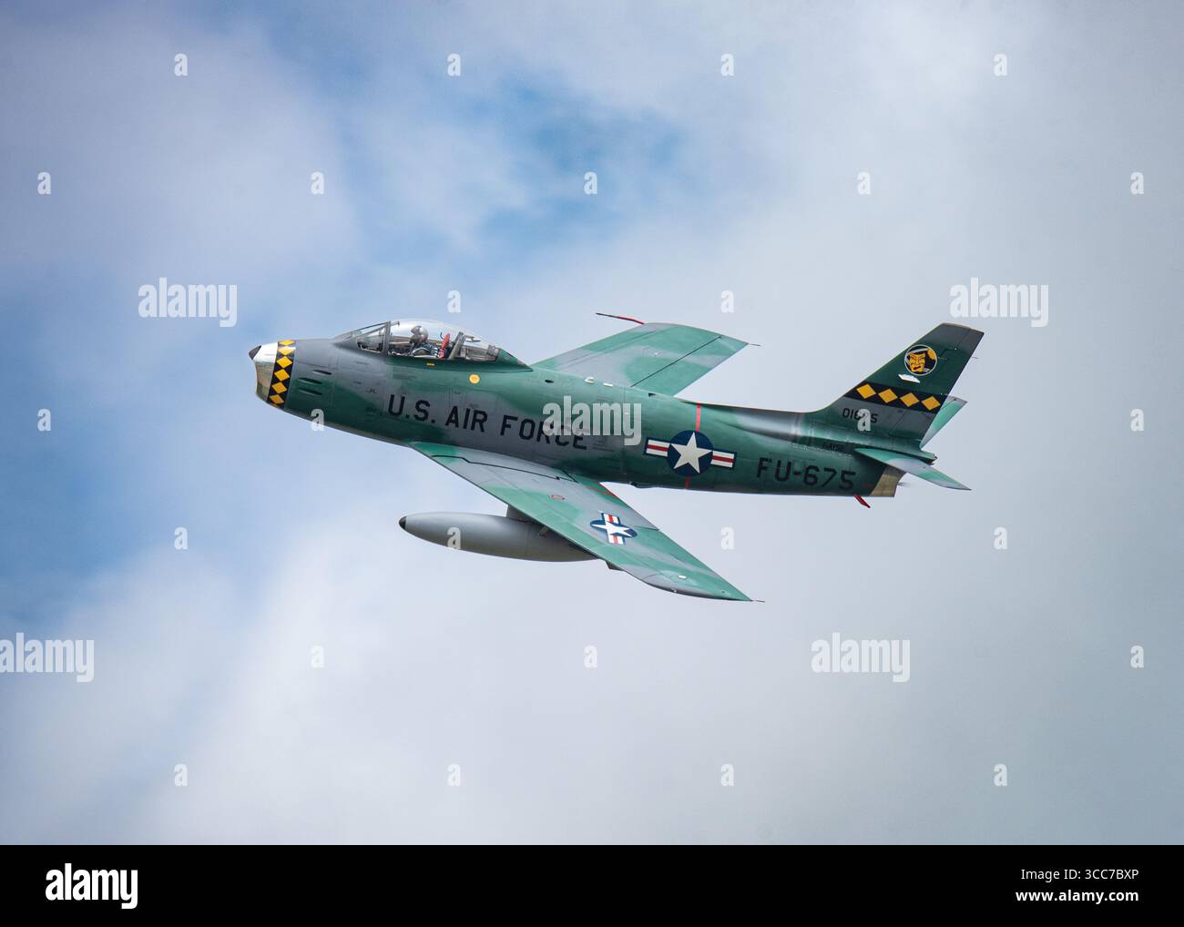Old Buckenham, England, UK - July 27 2025: Canadair CL-13B Sabre US Air ...