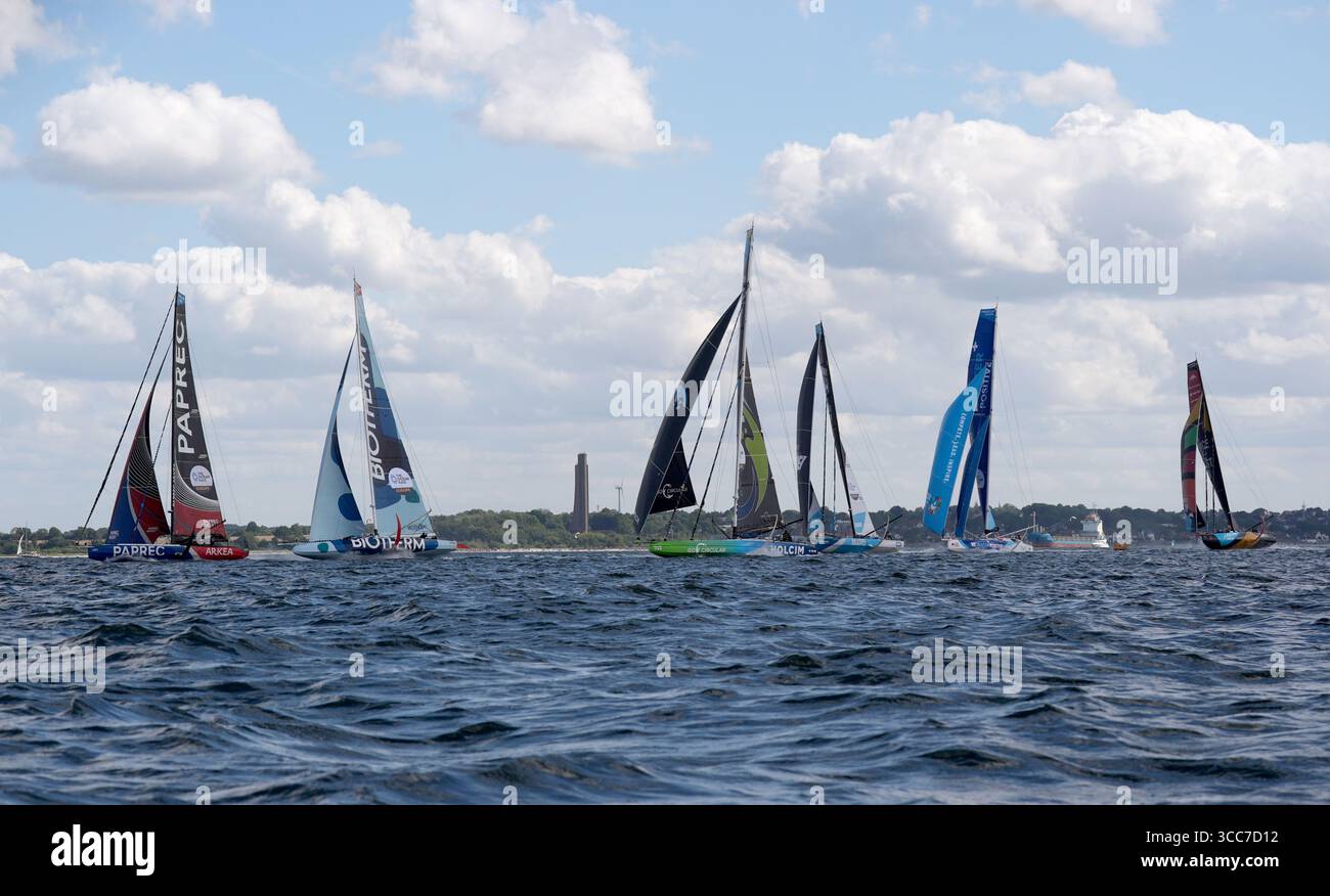 10 August 2025, Schleswig-Holstein, Kiel: Sailing, Ocean Race Europe ...