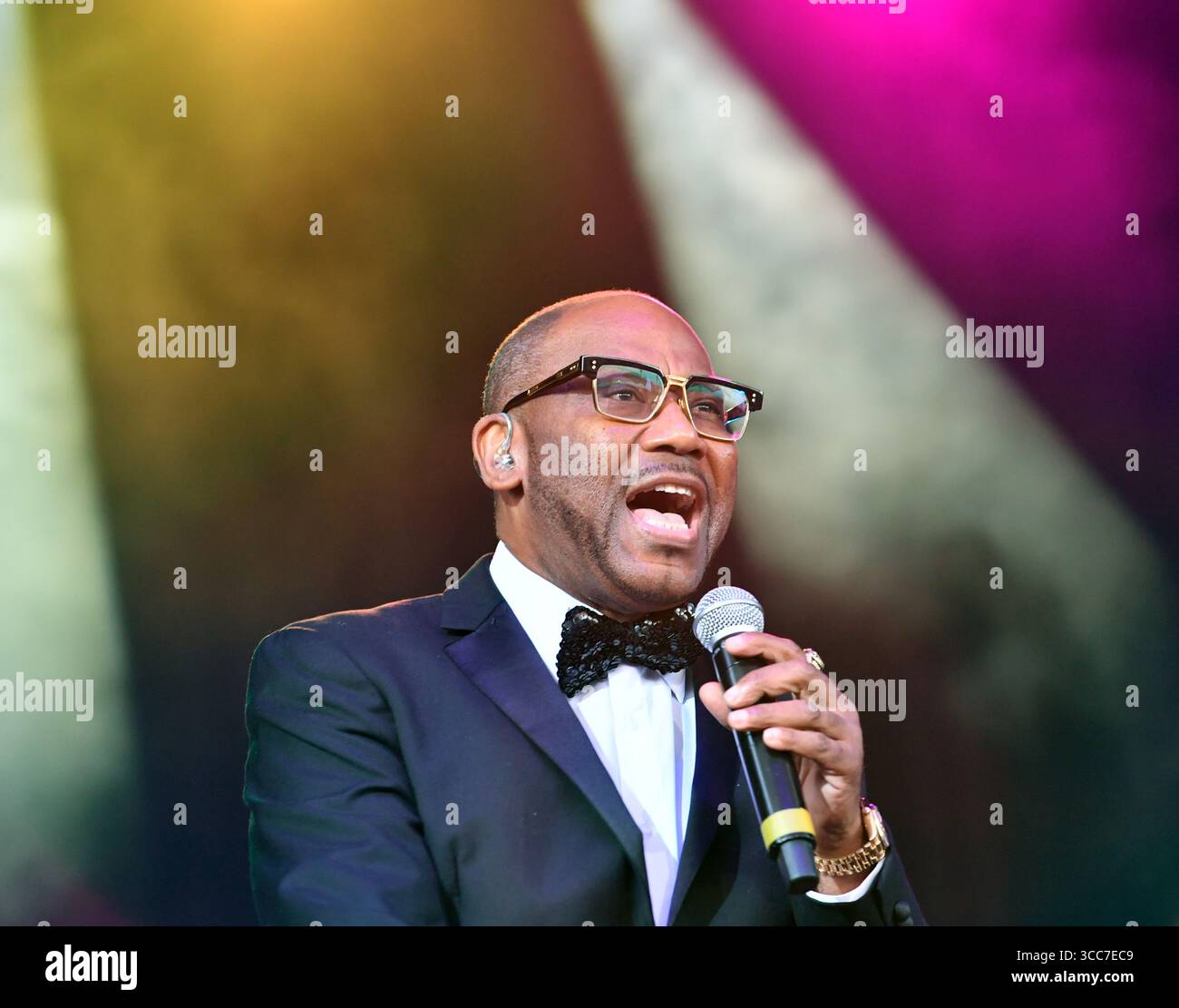 August 9, 2025, Portsmouth, Virginia, USA: ROQUEL PAYTON of The Four ...