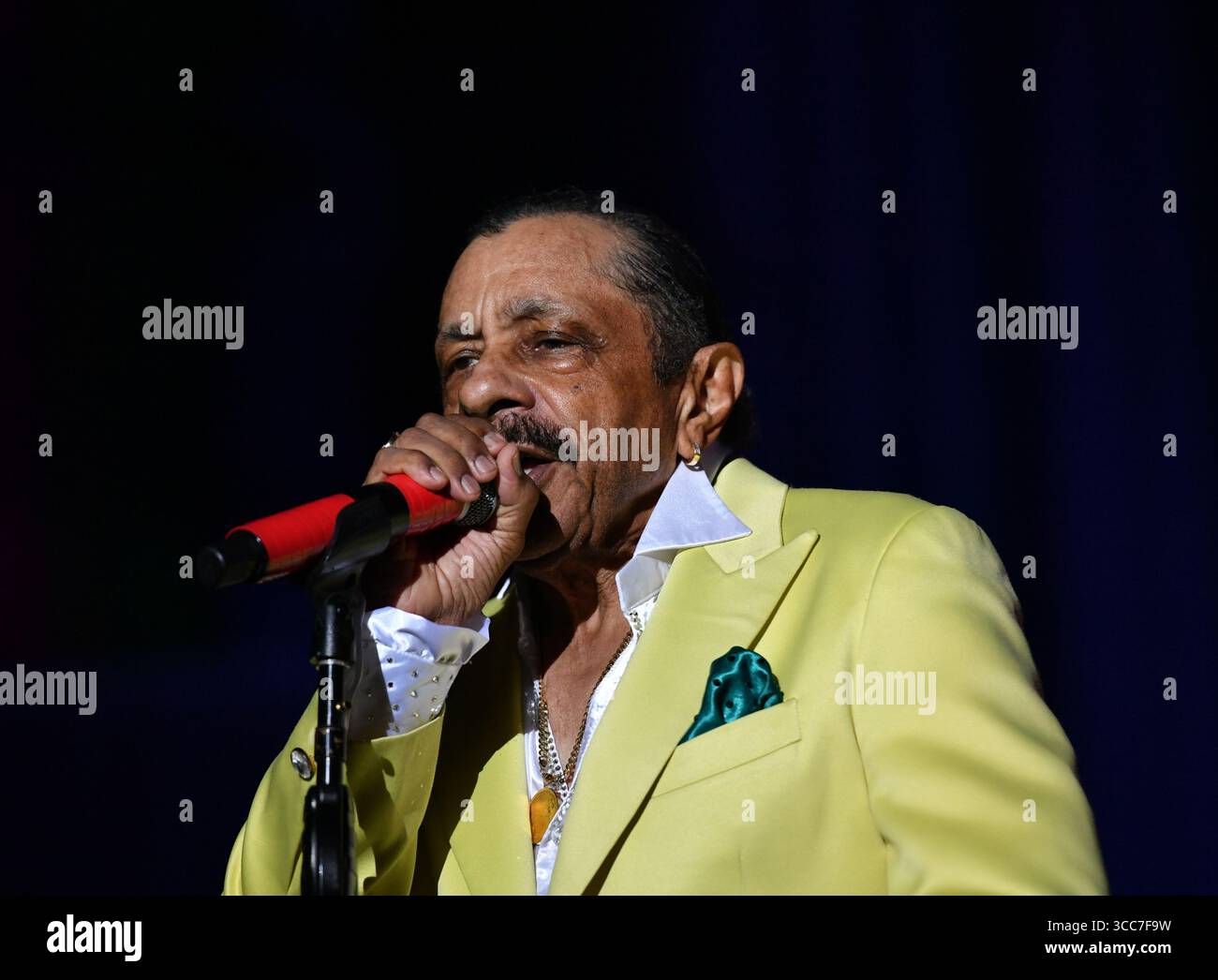 August 9, 2025, Portsmouth, Virginia, USA: RON TYSON of The Temptations ...