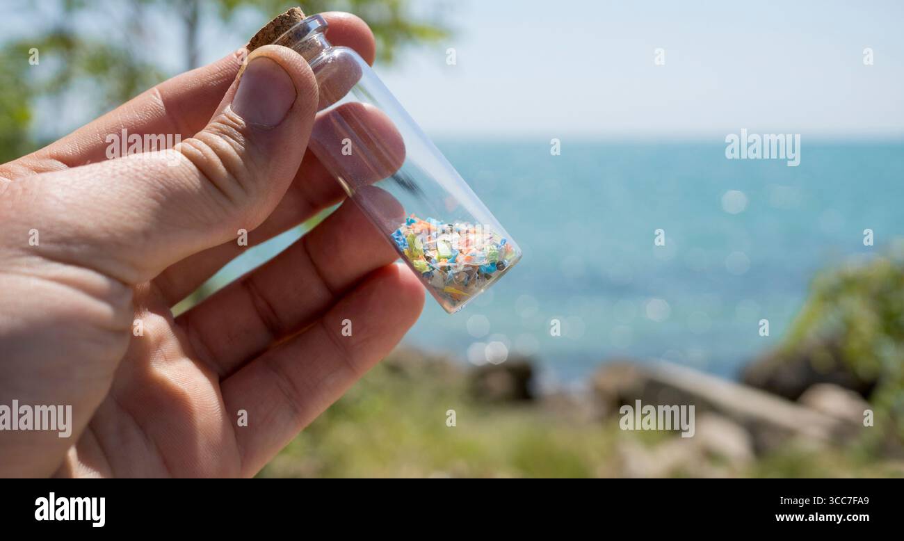 Microplastics tiny plastic particles hi-res stock photography and ...
