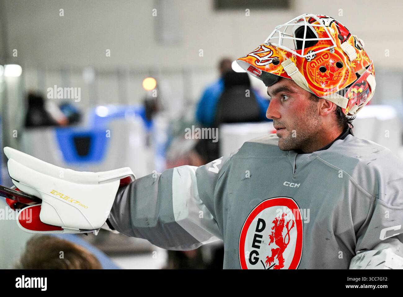 Eishockey DEL2 25/26: 1. öffentliches Eistraining der Düsseldorfer EG am 10. August 2025 im ...