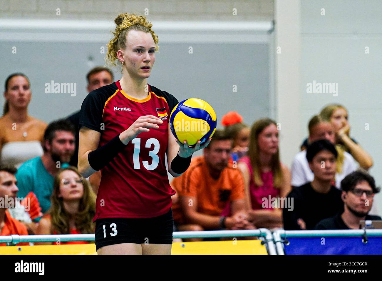 WIJCHEN, NETHERLANDS - AUGUST 10: Emilia Weske of Germany during the ...