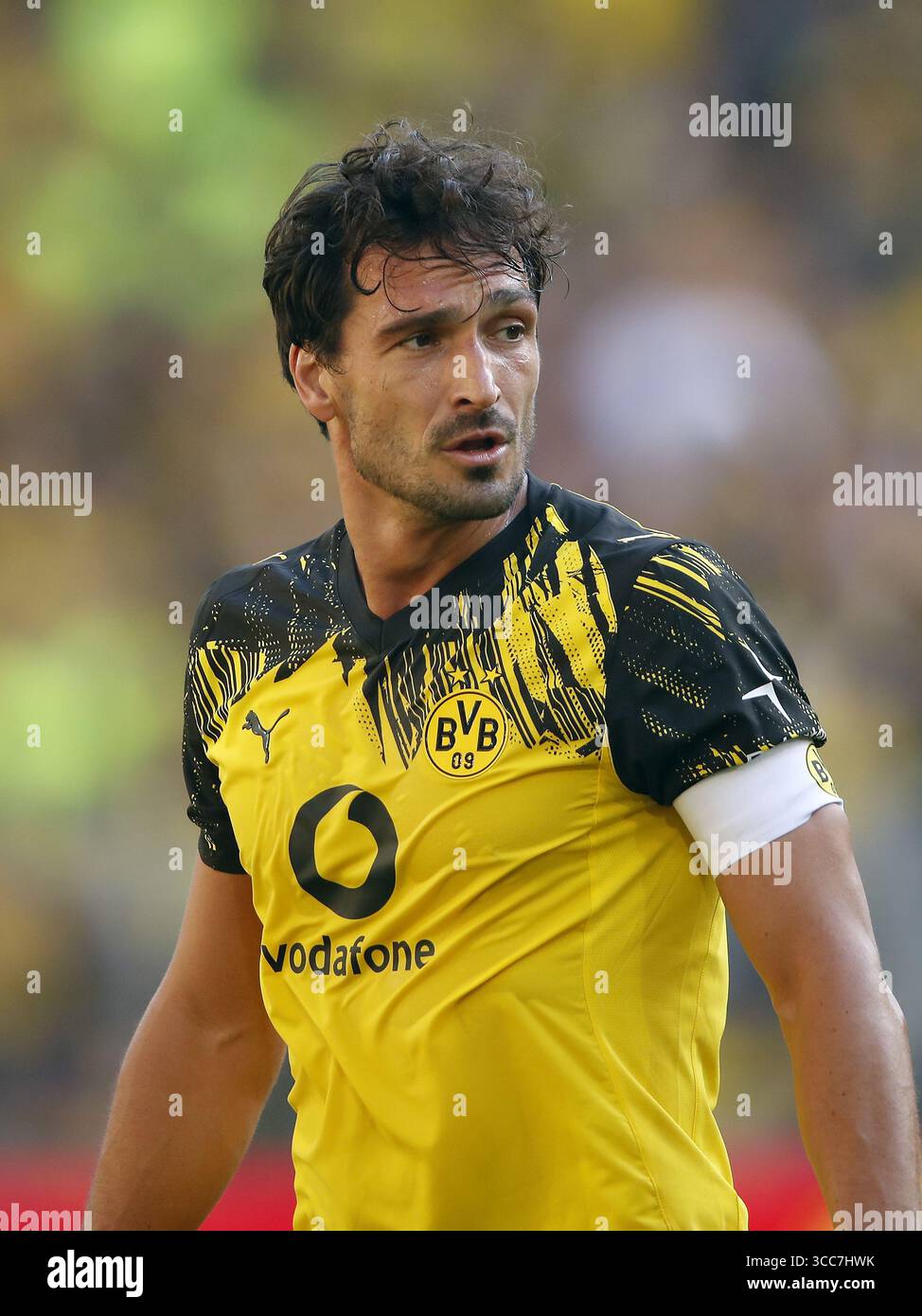 DORTMUND - Mats Hummels of Borussia Dortmund during a friendly match ...