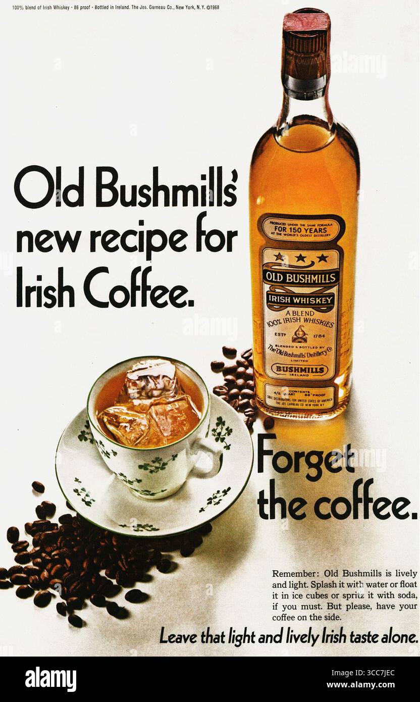 Irish whisky adverts hi-res stock photography and images - Alamy