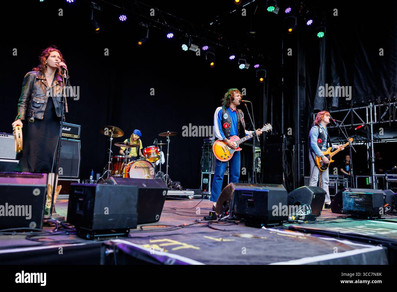 Oslo, Norway. 09th, August 2025. The Canadian band Daniel Romano’s ...