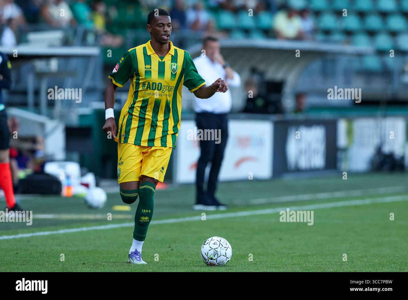 DEN HAAG, THE NETHERLANDS - AUGUST 10: Cheveyo Balentien of ADO Den ...