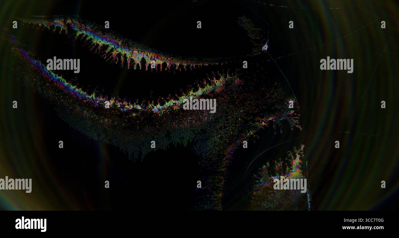 Fluid drip distorted texture dark hi-res stock photography and images ...