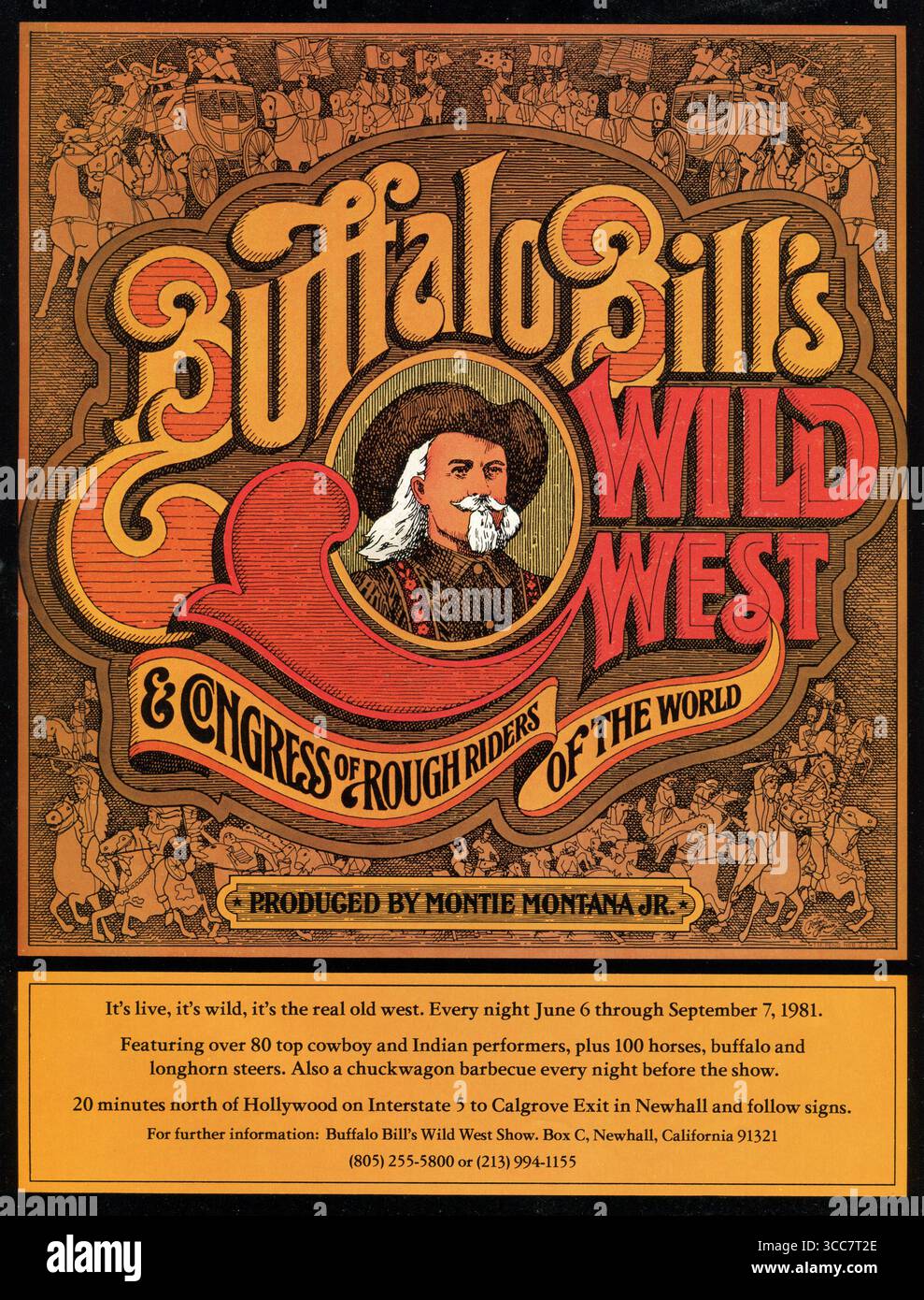 Vintage advertisements wild west hi-res stock photography and images ...