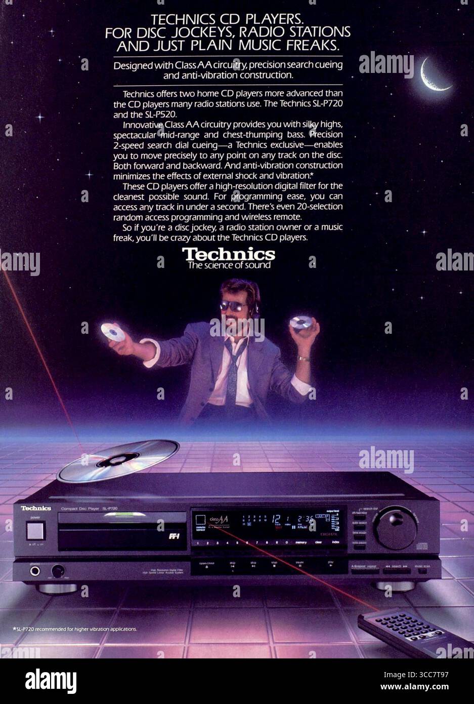 Cd player 1980s hi-res stock photography and images - Alamy