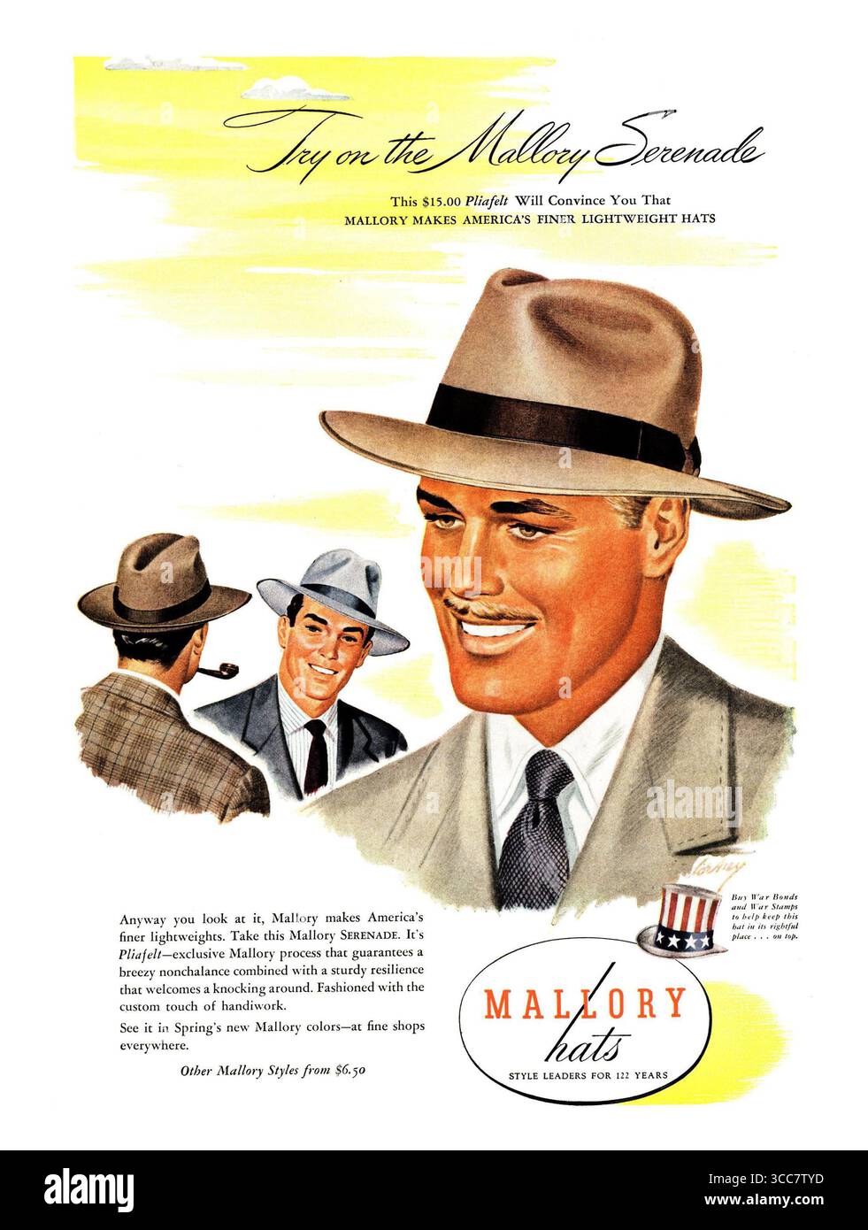 1940s hat usa hi-res stock photography and images - Alamy