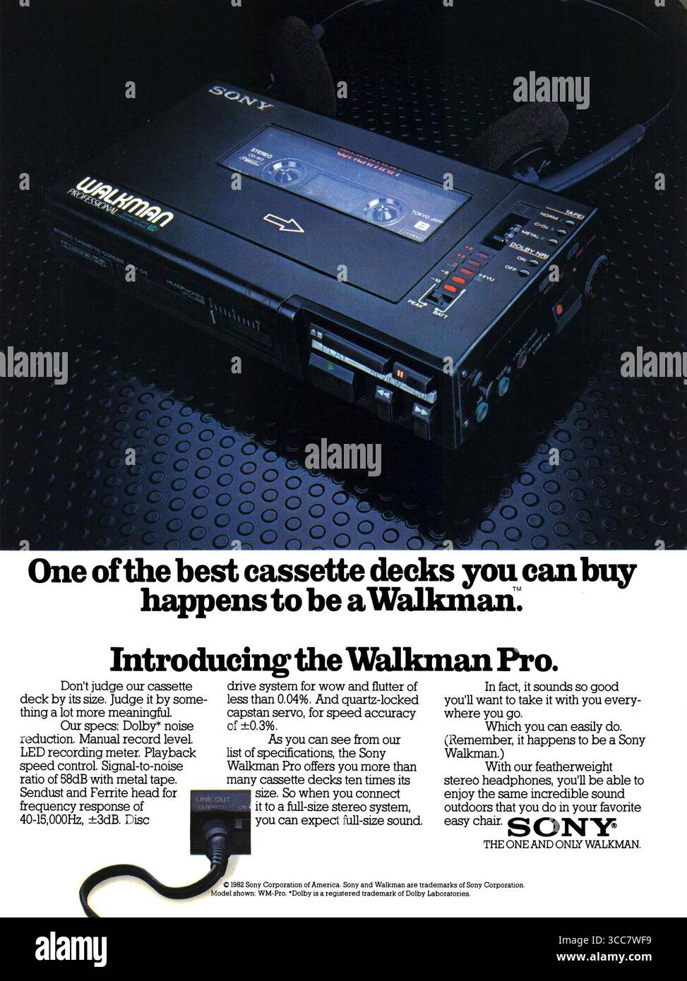 Sony walkman 80s hi-res stock photography and images - Alamy