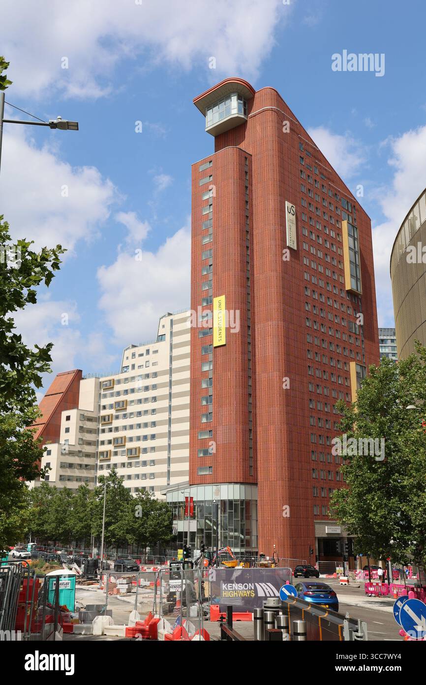 Unite Students Straford One tower accommodation building Stock Photo ...