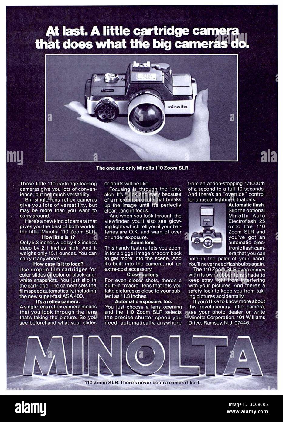 Minolta ads hi-res stock photography and images - Alamy