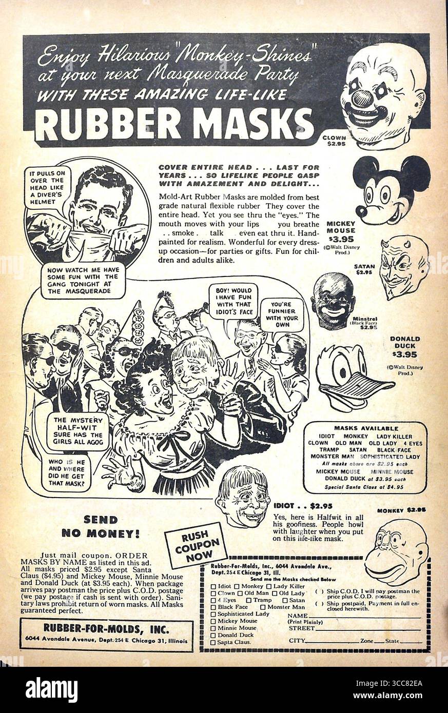 Mickey mouse 1950 hi-res stock photography and images - Alamy