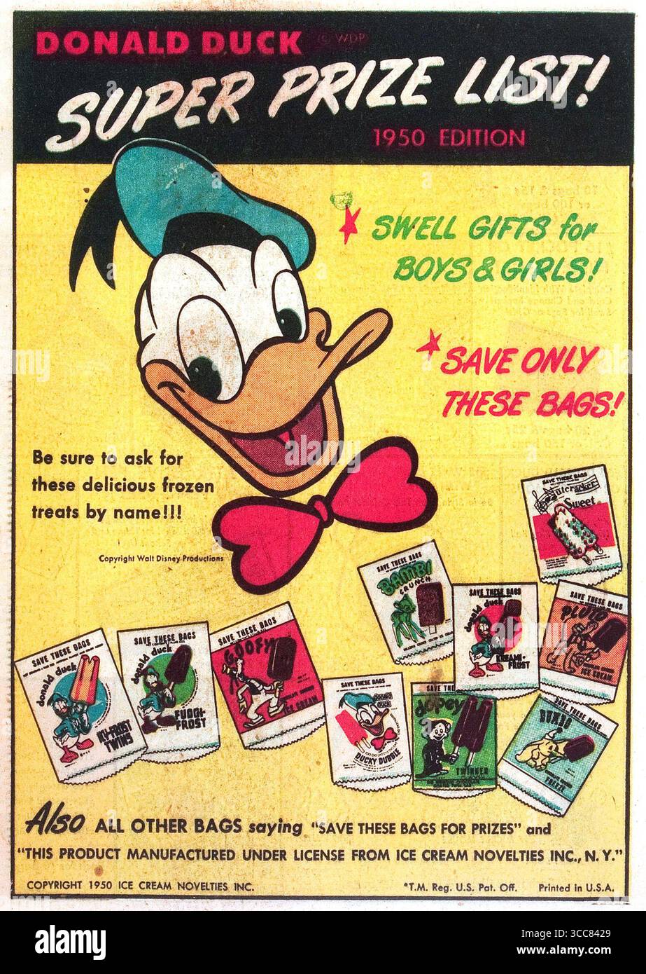 Donald duck prize hi-res stock photography and images - Alamy