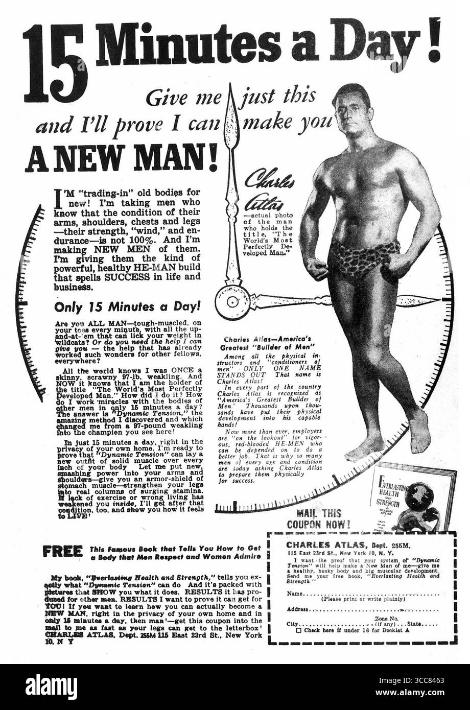 Charles atlas Cut Out Stock Images & Pictures - Alamy