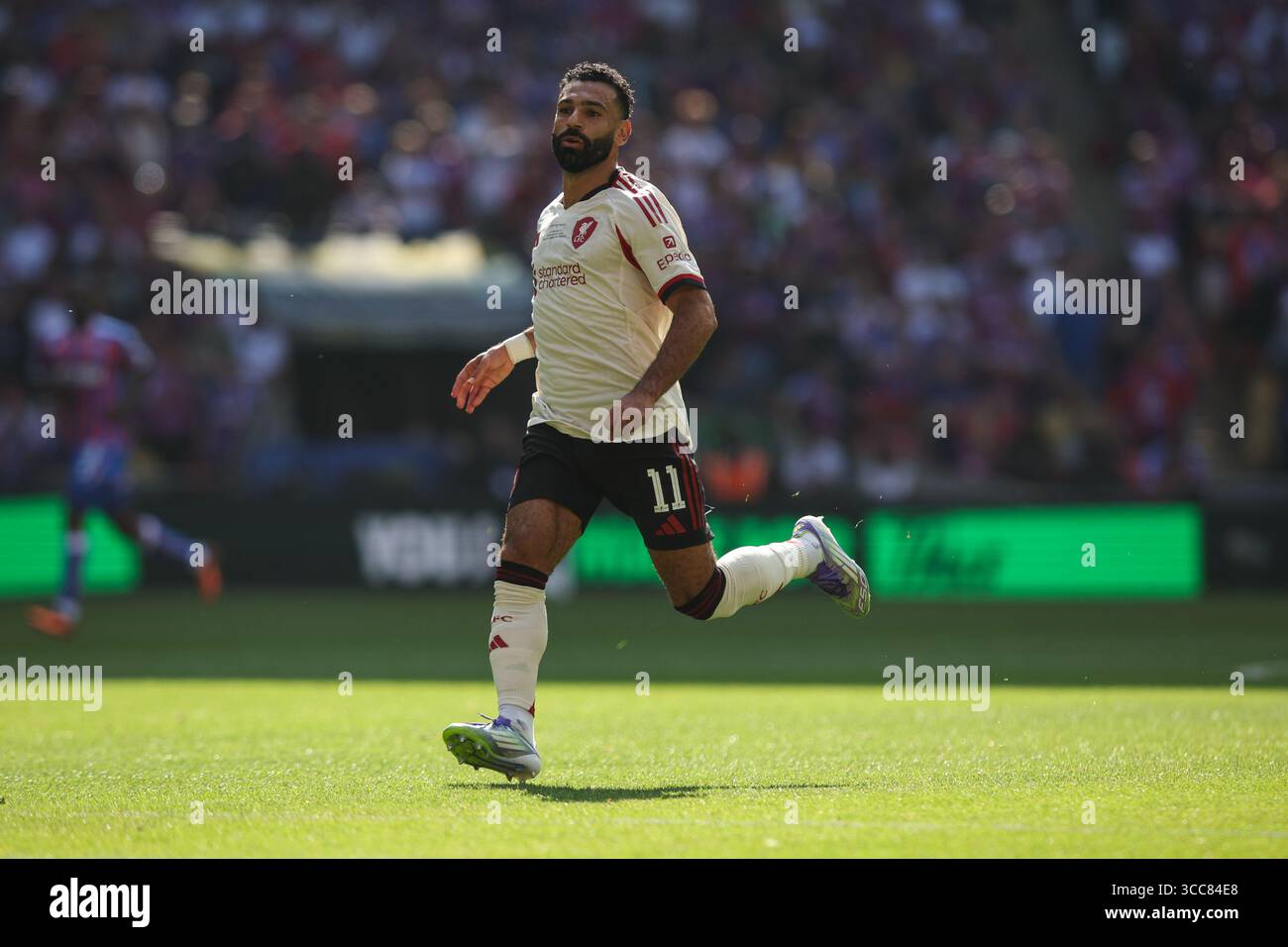 LONDON, UK - 10th Aug 2025: Mohamed Salah of Liverpool during the FA ...