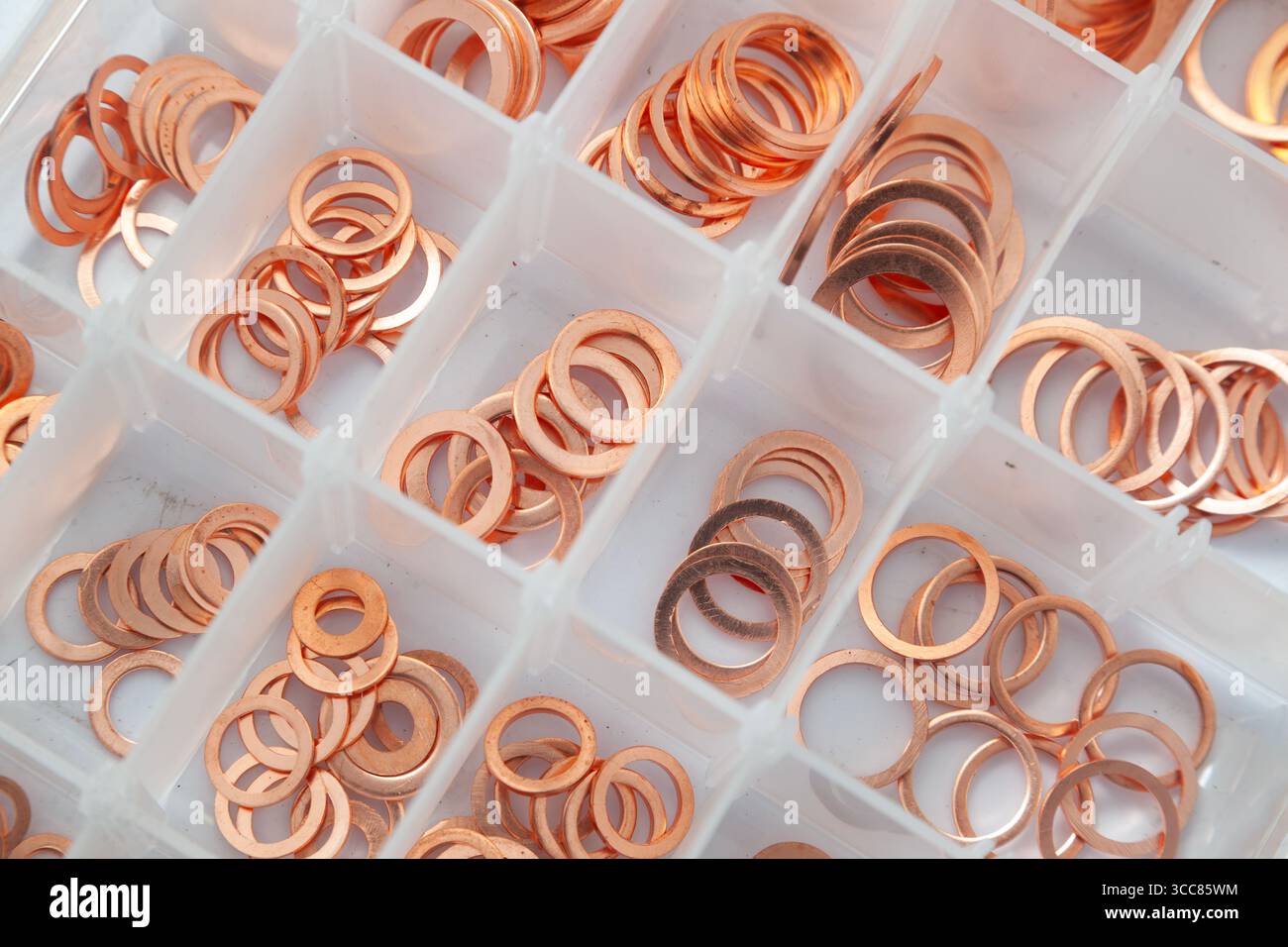 Copper sealing rings hi-res stock photography and images - Alamy