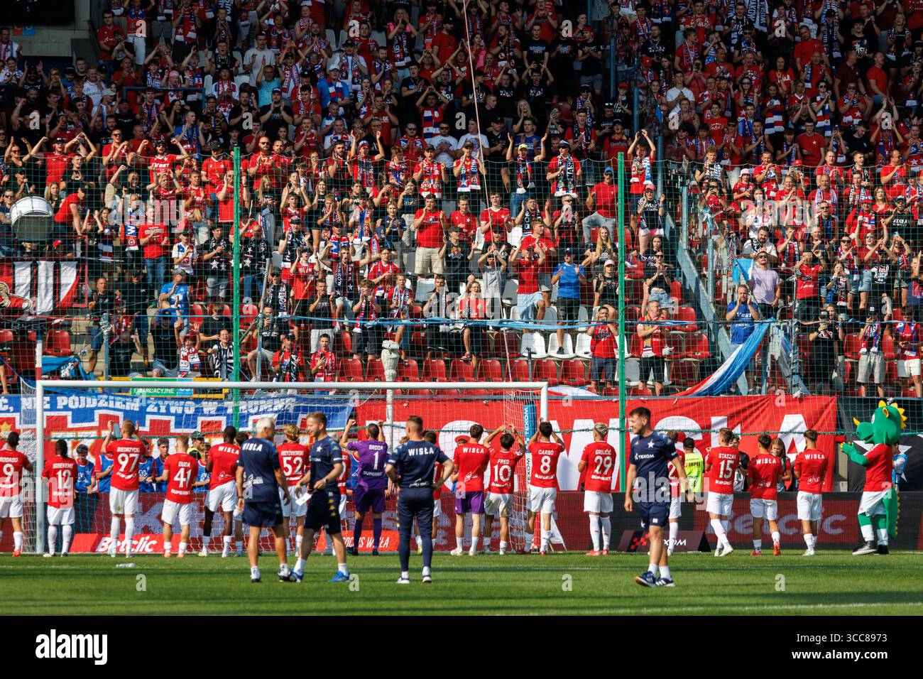 Krakow, Poland, Aug 10 2025, A Football Match Between Wisla Krakow and ...
