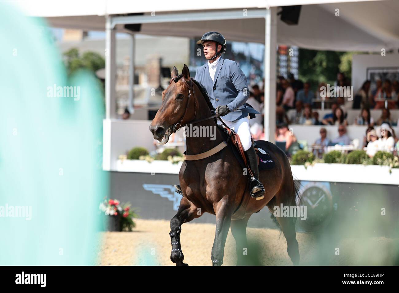 Gregory Cottard (FRA) riding Poppemieke Jw van de Moerhoeve during the ...