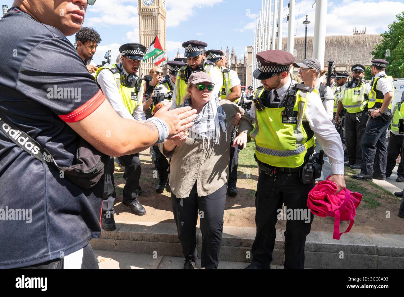 Palestine action protest arrests hi-res stock photography and images ...