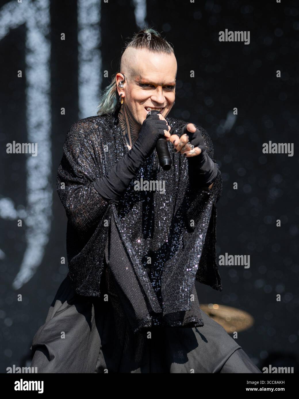 Derbyshire, England, 10th August, 2025. Lord of the Lost playing the ...