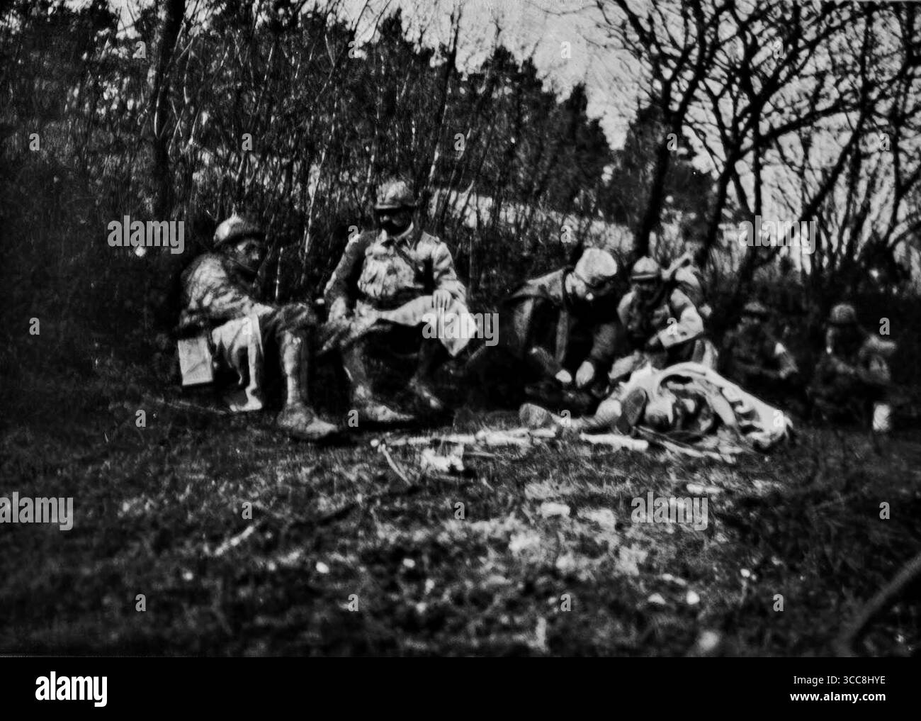 War injury care Black and White Stock Photos & Images - Alamy