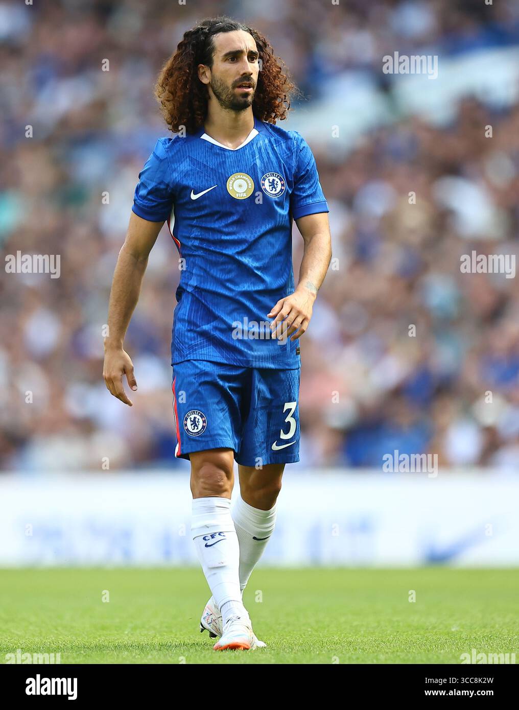 Marc Cucurella of Chelsea during Chelsea and AC Milan football match ...